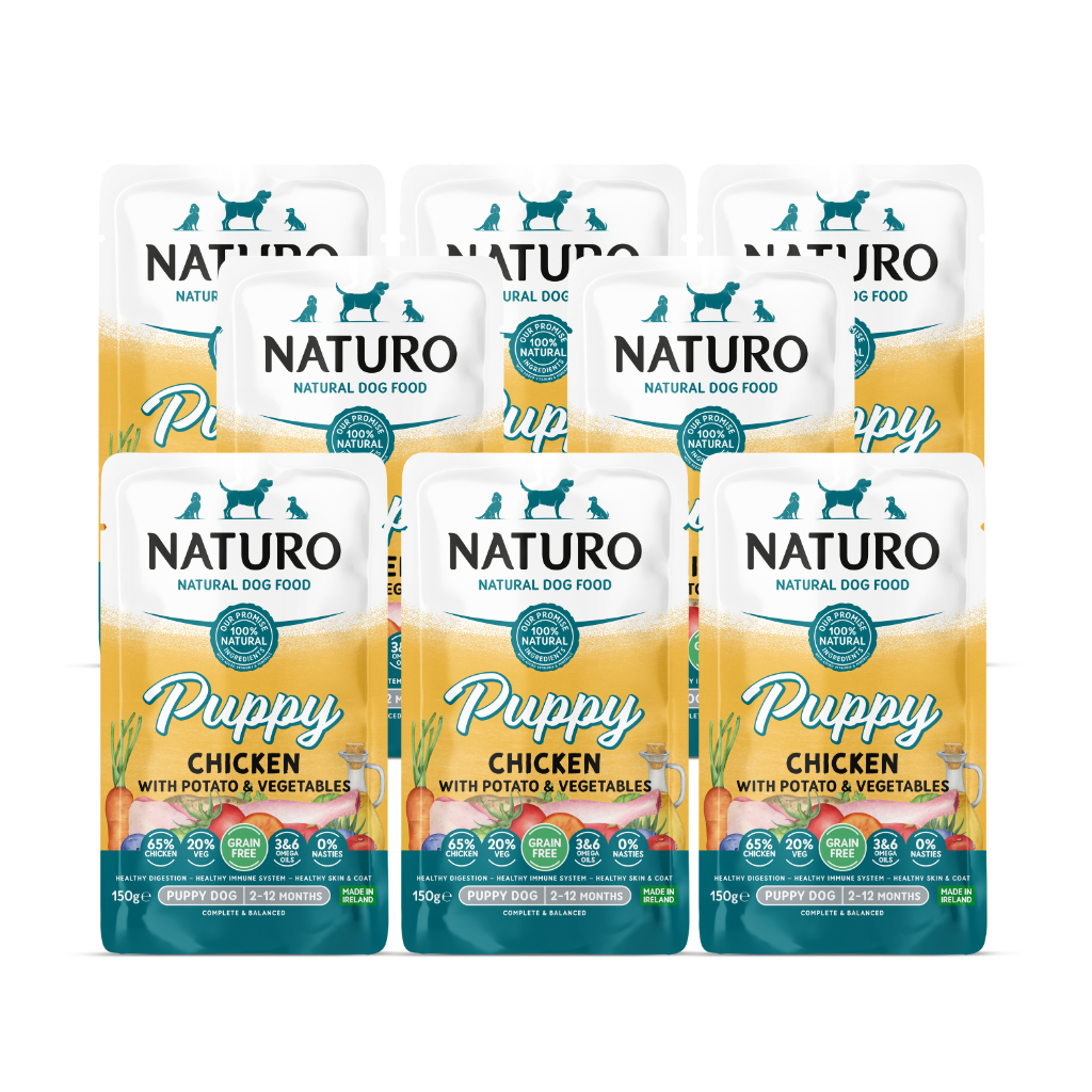 Pack Cachorro - 8 Pouch – Naturo Pet Foods Perú